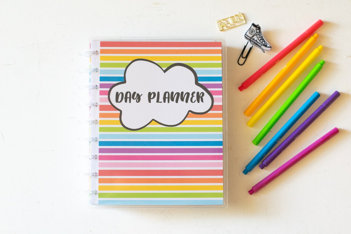 Printable Happy Planner Inserts Planner Inserts Rainbow Day | Etsy