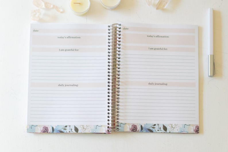 Gratitude Journal, Gratitude Journal With Coil, Rainbow Gratitude ...