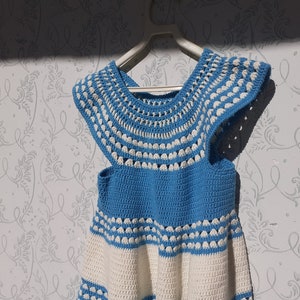 Girl's Crochet Dress, Handmade Sundress for Girls - Etsy