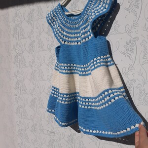 Girl's Crochet Dress, Handmade Sundress for Girls - Etsy