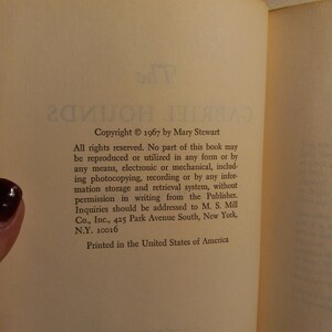 The Gabriel Hounds by Mary Stewart - Etsy