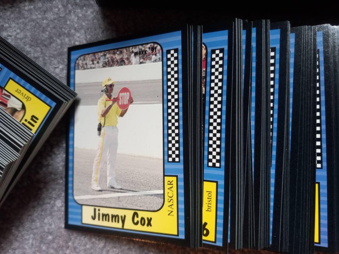 Maxx Race Cards 1991 Set - Etsy