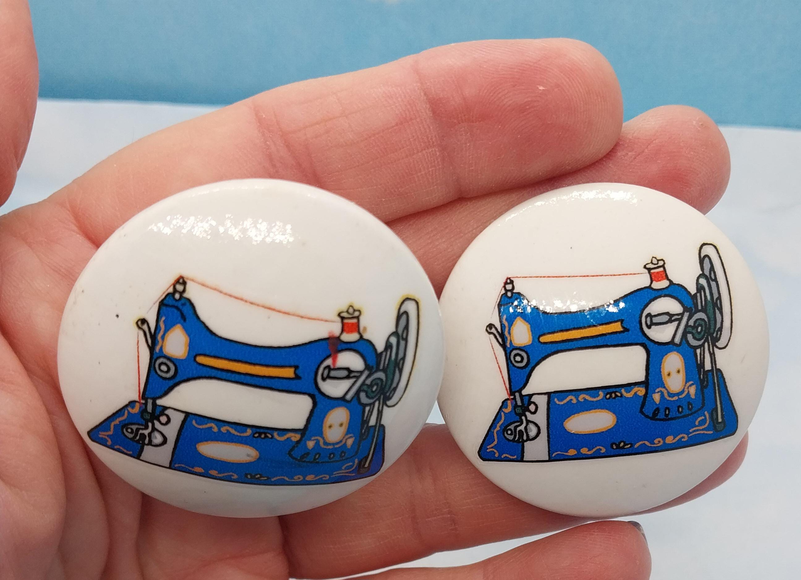 8 Sewing Machine Door/drawer Knobs - Etsy