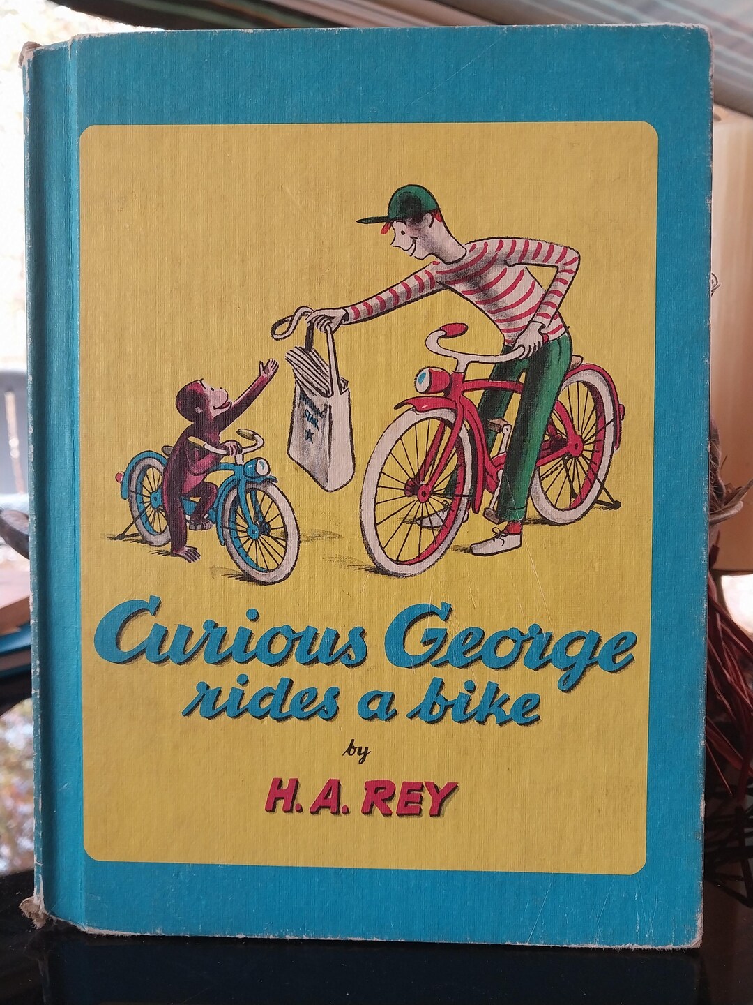 Curious George Rides a Bike by H.A. Rey - Etsy