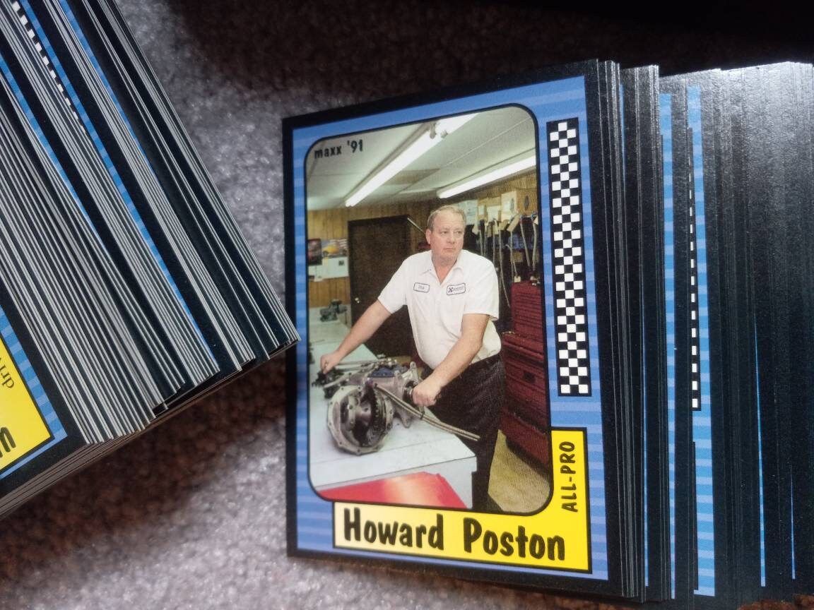 Maxx Race Cards 1991 Set - Etsy