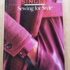 4 Books Singer Sewing Reference Library - Etsy