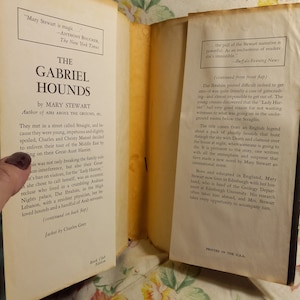 The Gabriel Hounds by Mary Stewart - Etsy