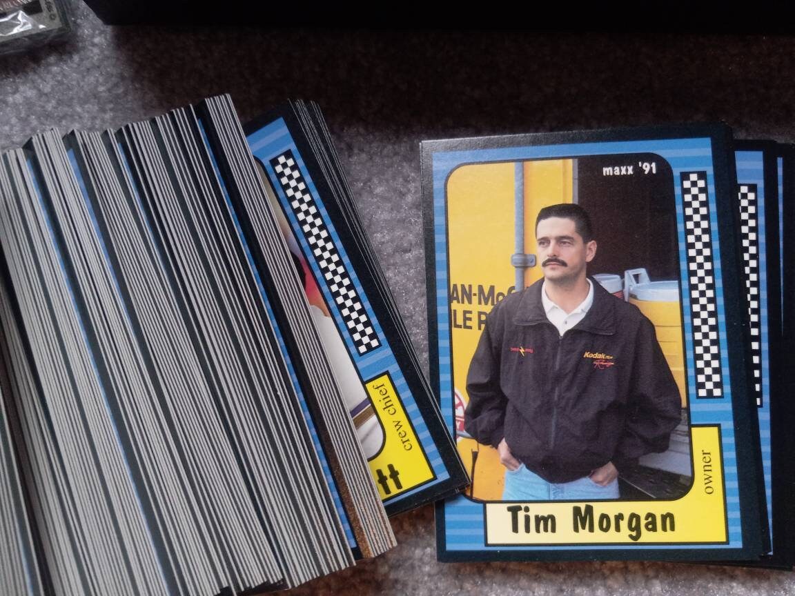 Maxx Race Cards 1991 Set - Etsy