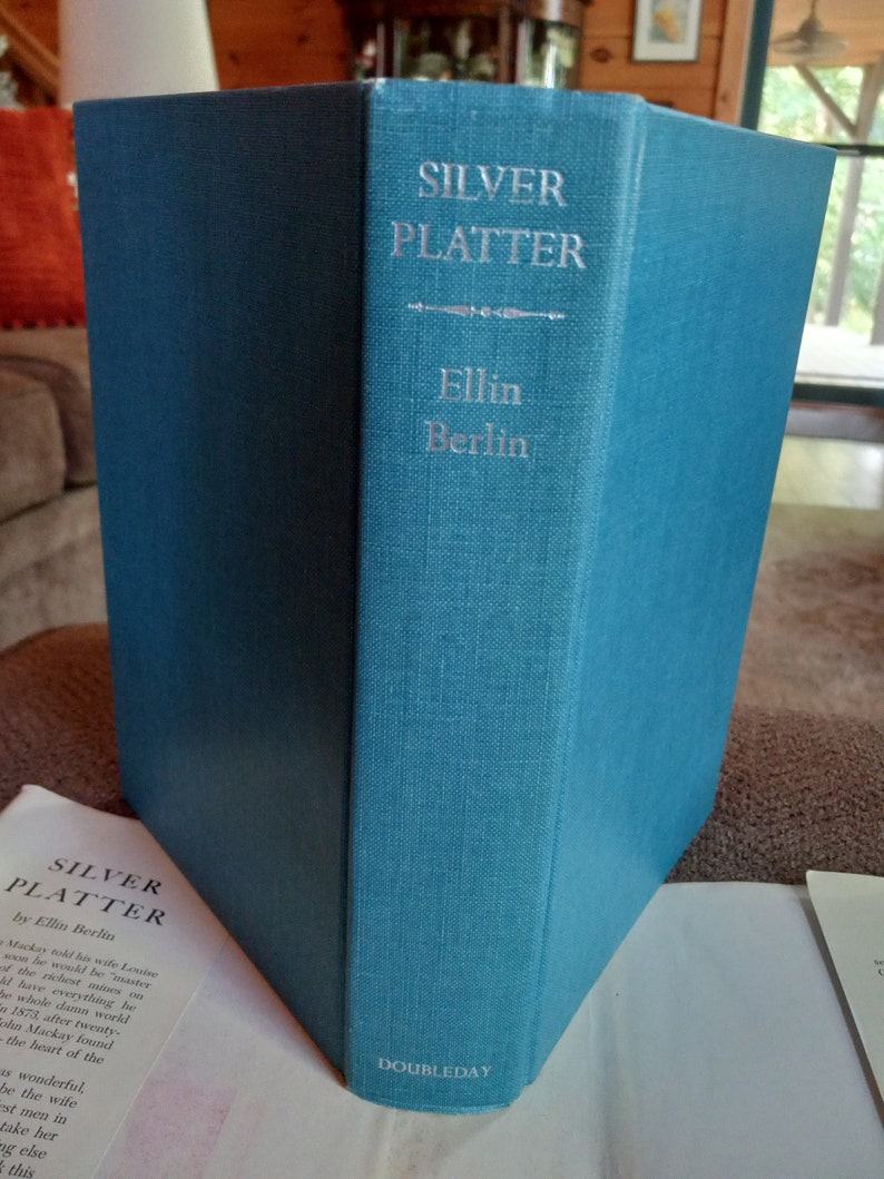 Silver Platter a Portrait of Mrs John Mackay by Ellin Berlin - Etsy