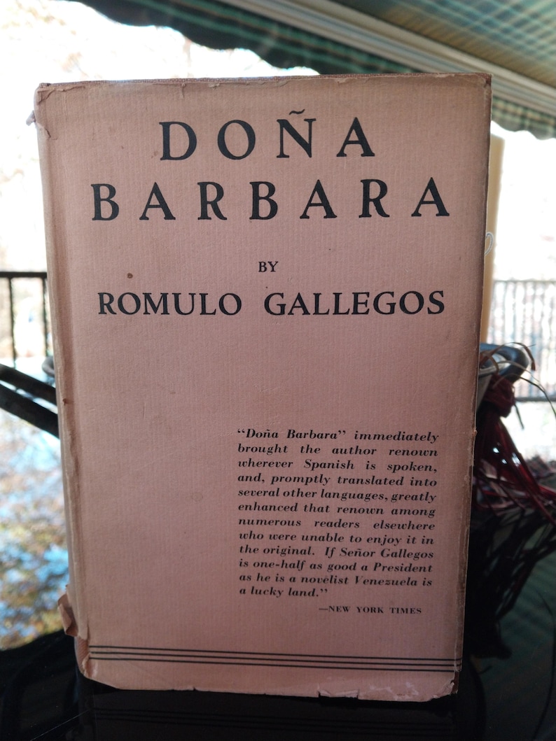 Dona Barbara by Romulo Gallegos 1948 - Etsy
