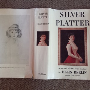Silver Platter a Portrait of Mrs John Mackay by Ellin Berlin - Etsy