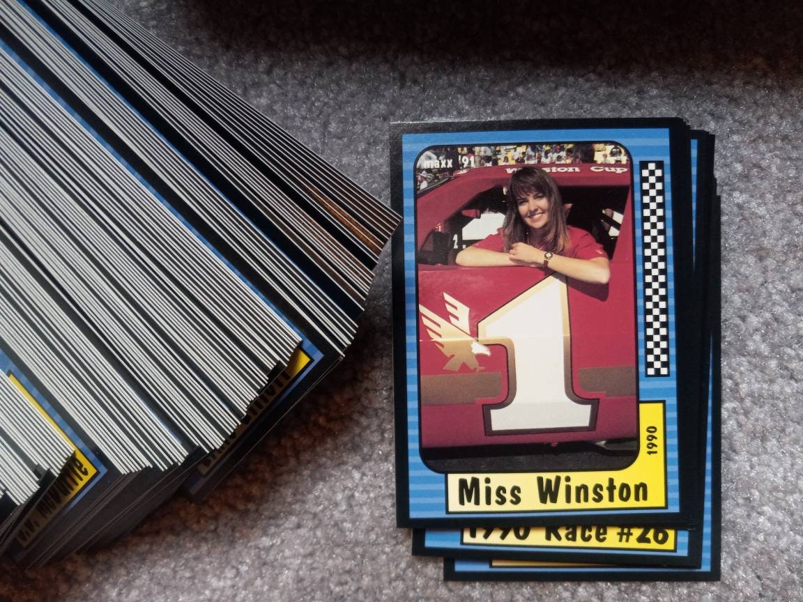 Maxx Race Cards 1991 Set - Etsy