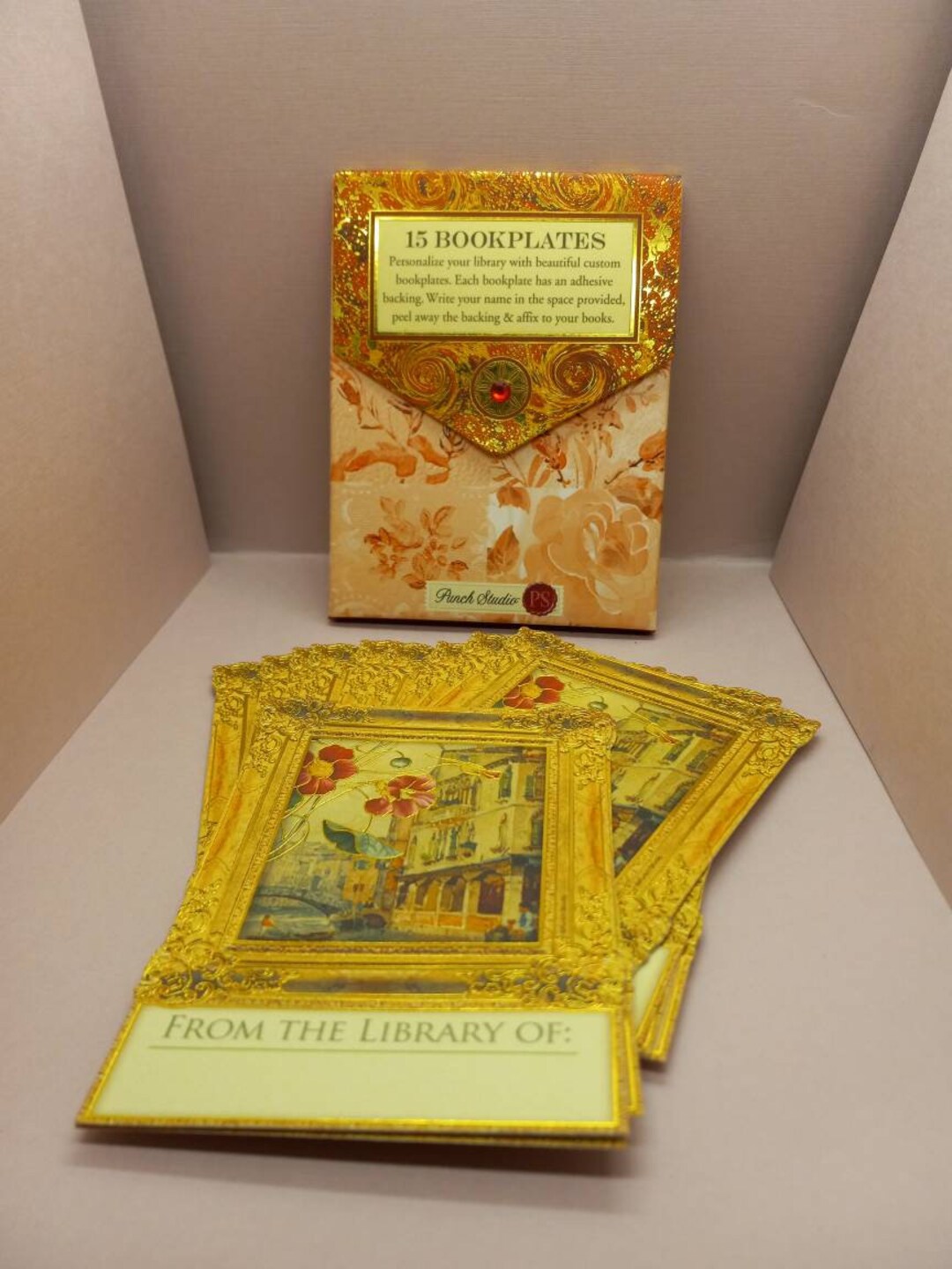 Box of 15 Book Plates - Etsy