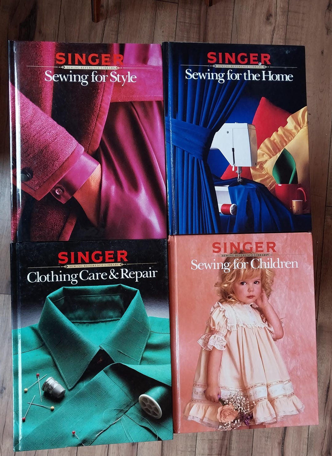 4 Books Singer Sewing Reference Library - Etsy