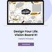 2025 Vision Board Printable Goal Setting Manifestation Planner Dream ...