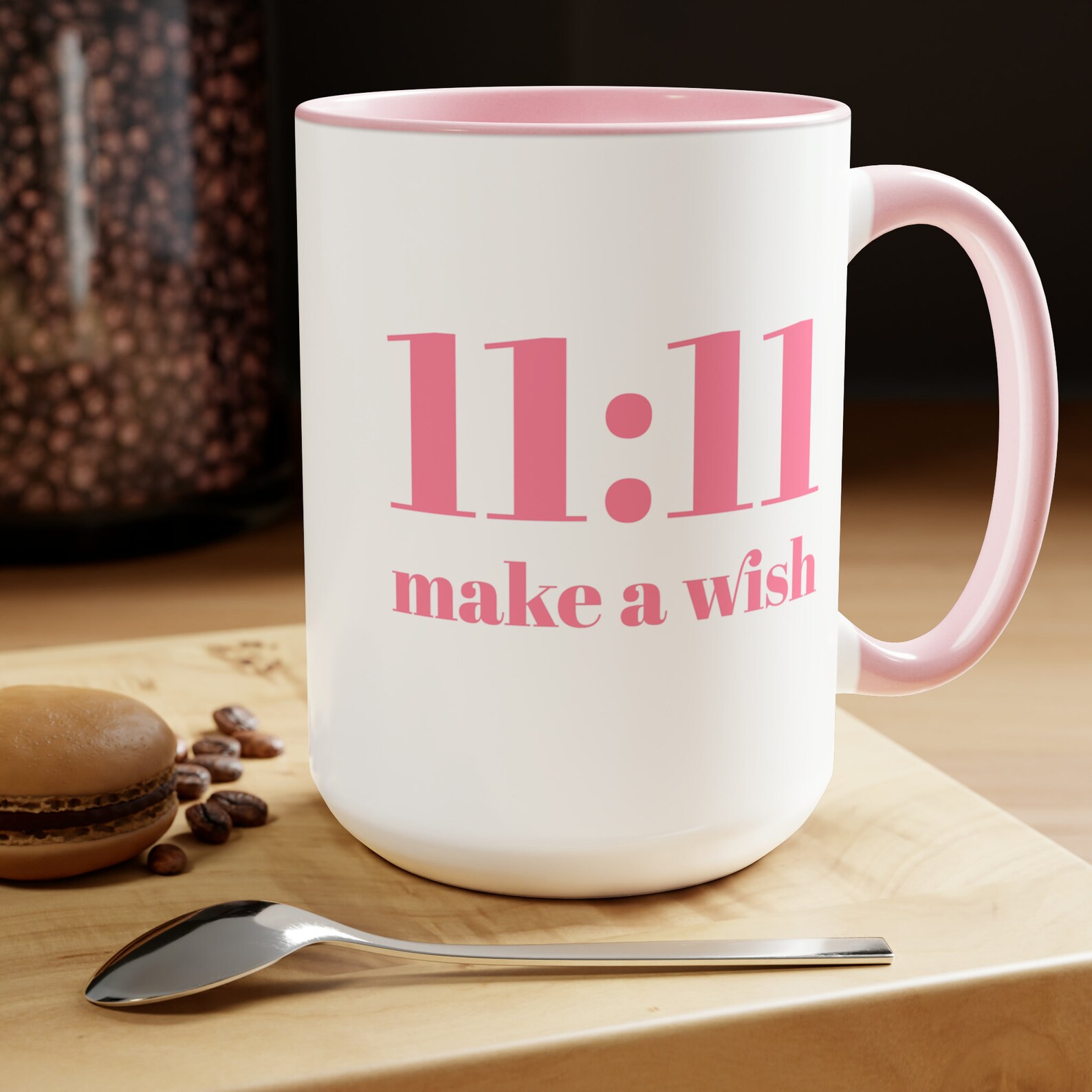 Gift for Her 11:11 Make a Wish Coffee Mugs 15oz - Angel Number Coffee ...