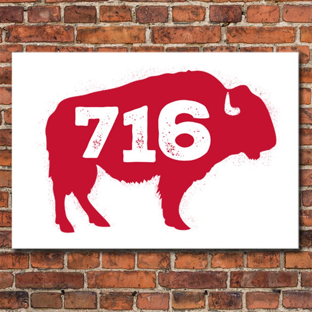 716 Buffalo New York Art Print - Etsy