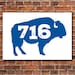 716, Buffalo New York, Art Print - Etsy