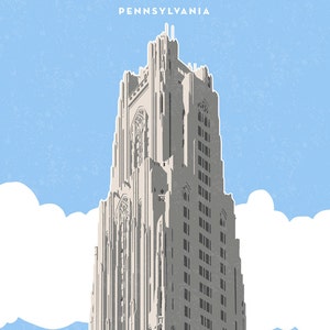 Cathedral of Learning, Pittsburgh Pennsylvania, Art Print - Etsy