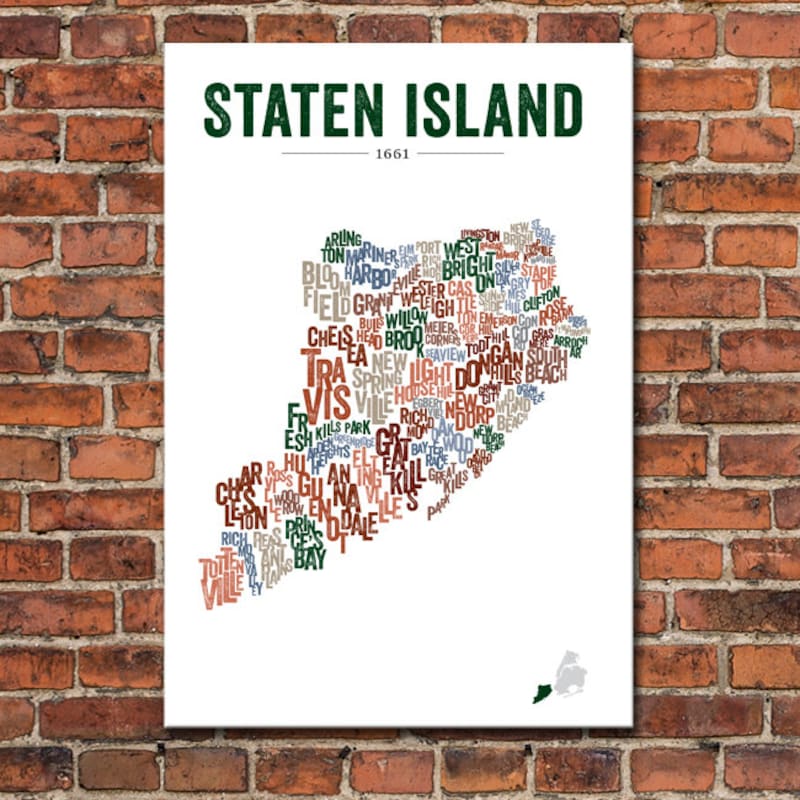 Staten Island - Etsy