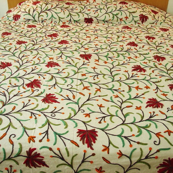 Kashmir Crewel Work - Etsy