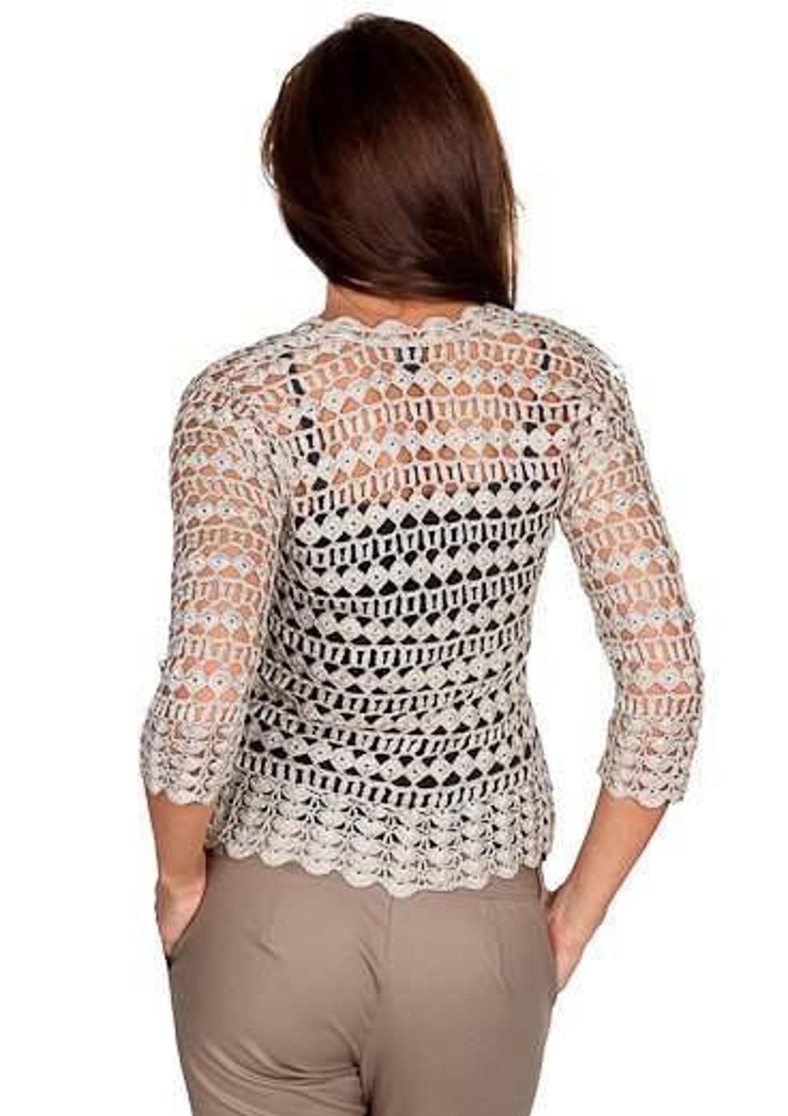 Crochet Jacket Elegant Crochet Vest for Women Summer Jacket Handcrochet ...