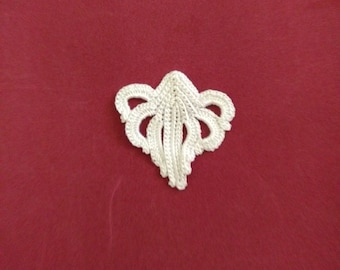 Irish Crochet Elements, Set of 7 Pcs Irish Shell Elements, Irish Lace ...