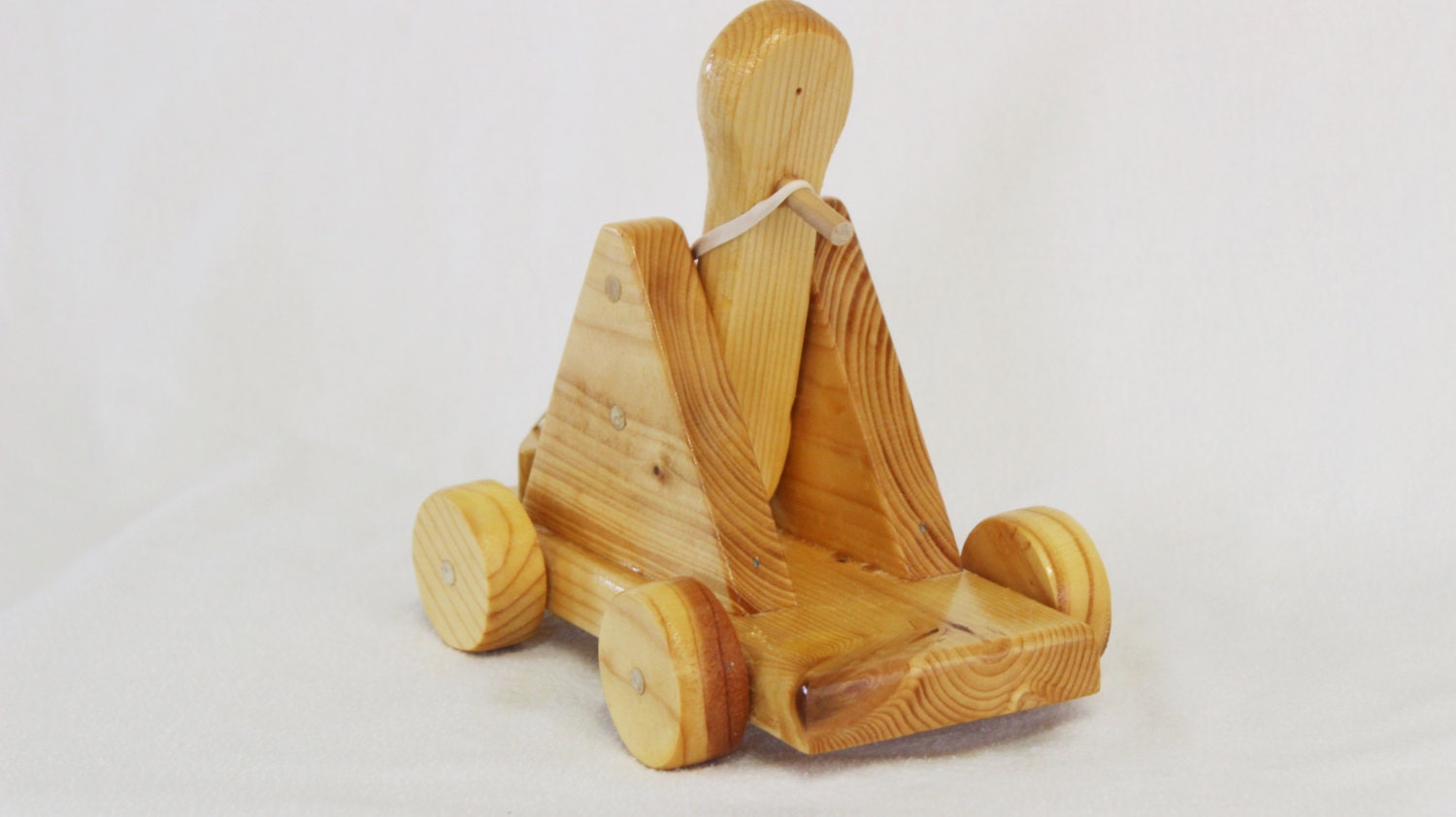 Small Wooden Catapult (for Kids & Adults - Birthday Gift, Grooms Gift ...