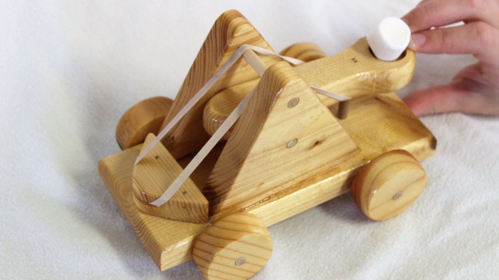 Small Wooden Catapult for Kids & Adults Birthday Gift, Grooms Gift - Etsy