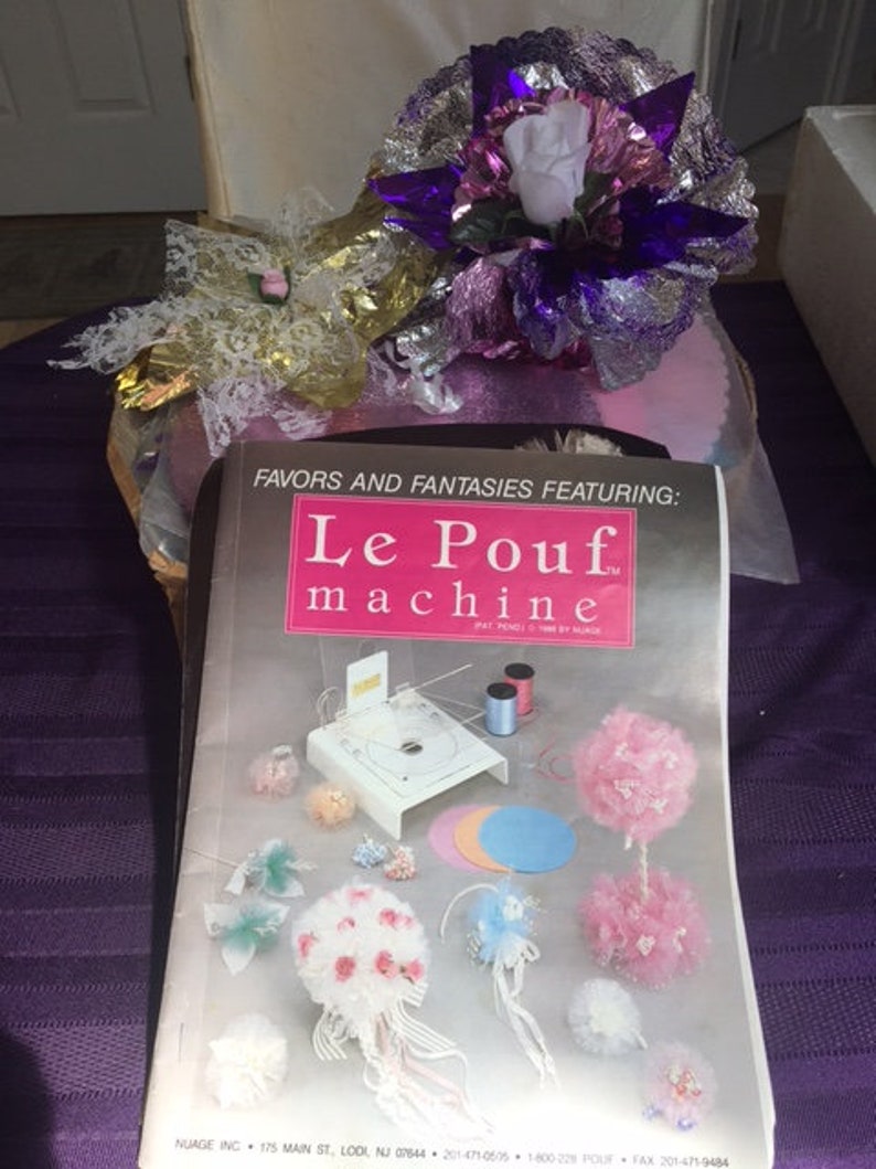Vintage Le Pouf Machine Favors Weddings - Etsy