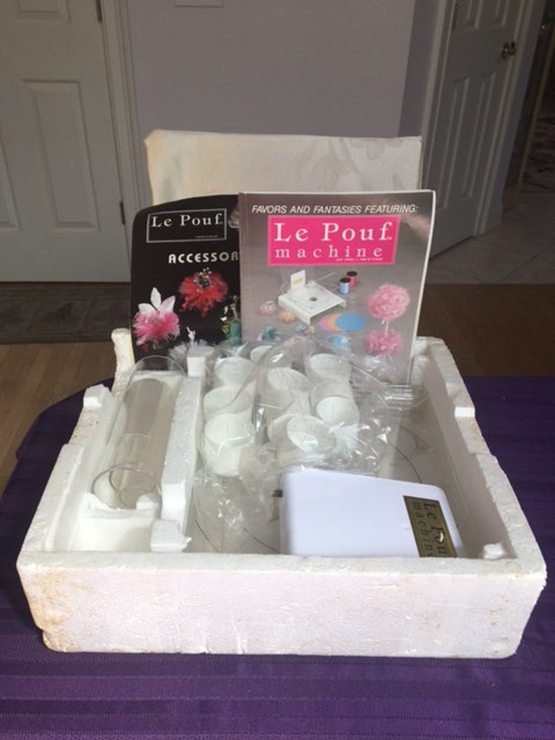 Vintage Le Pouf Machine Favors Weddings - Etsy