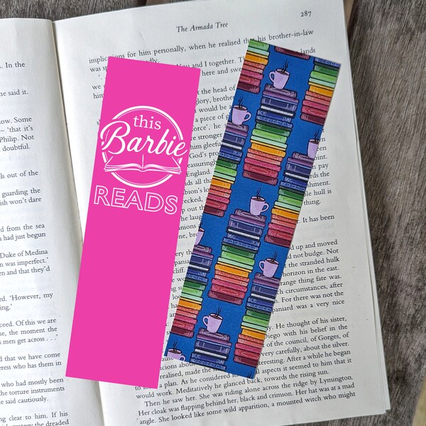 Barbie Book Mark - Etsy
