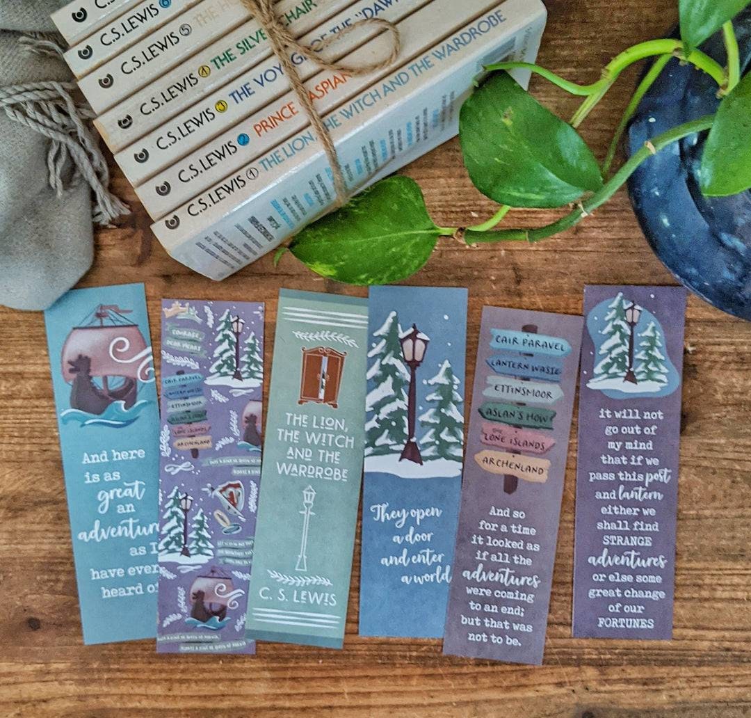 Narnia Inspired Bookmarks - Etsy