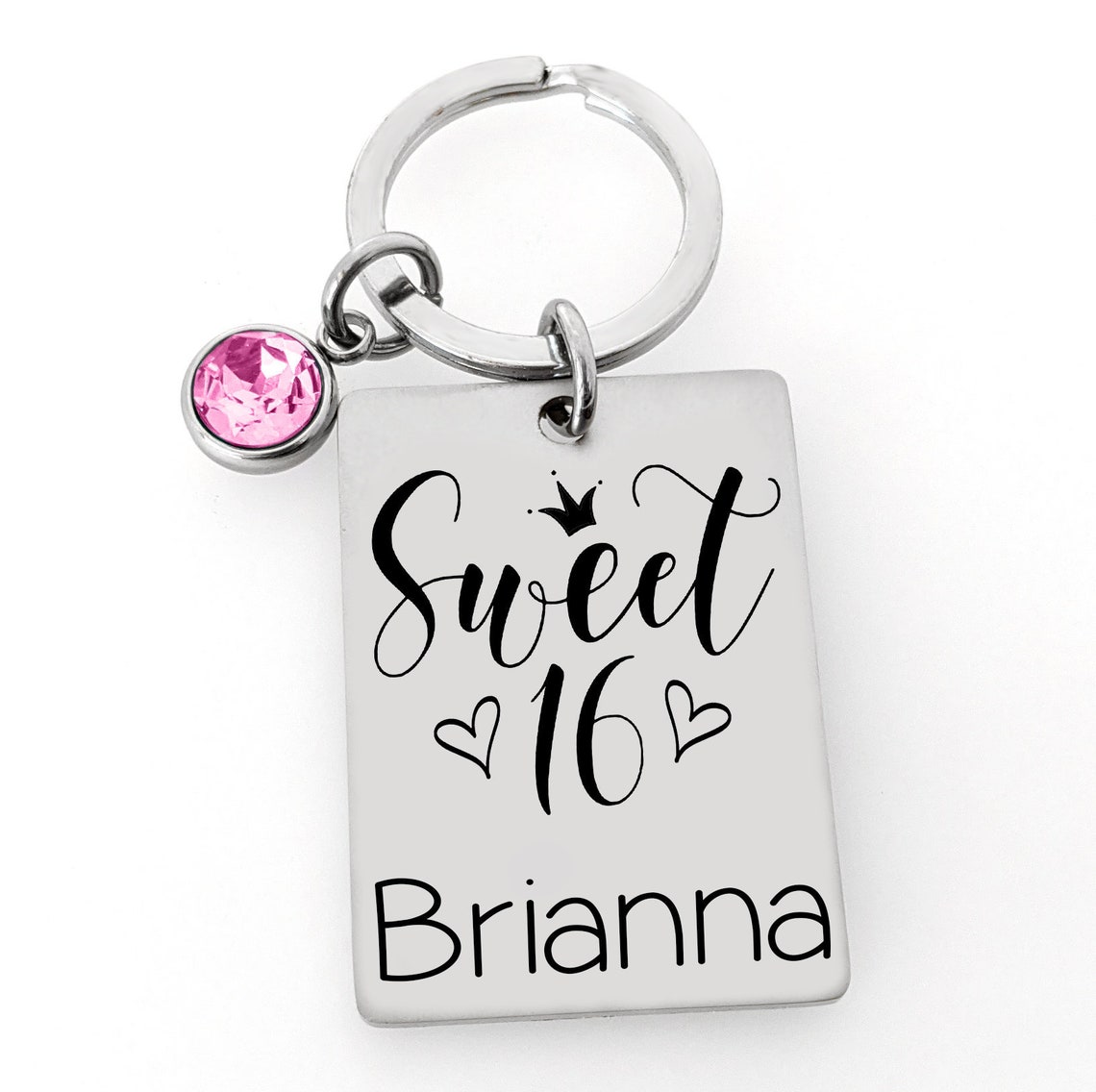 Drive Safe Keychain Personalized Sweet 16 Keychain Life is - Etsy