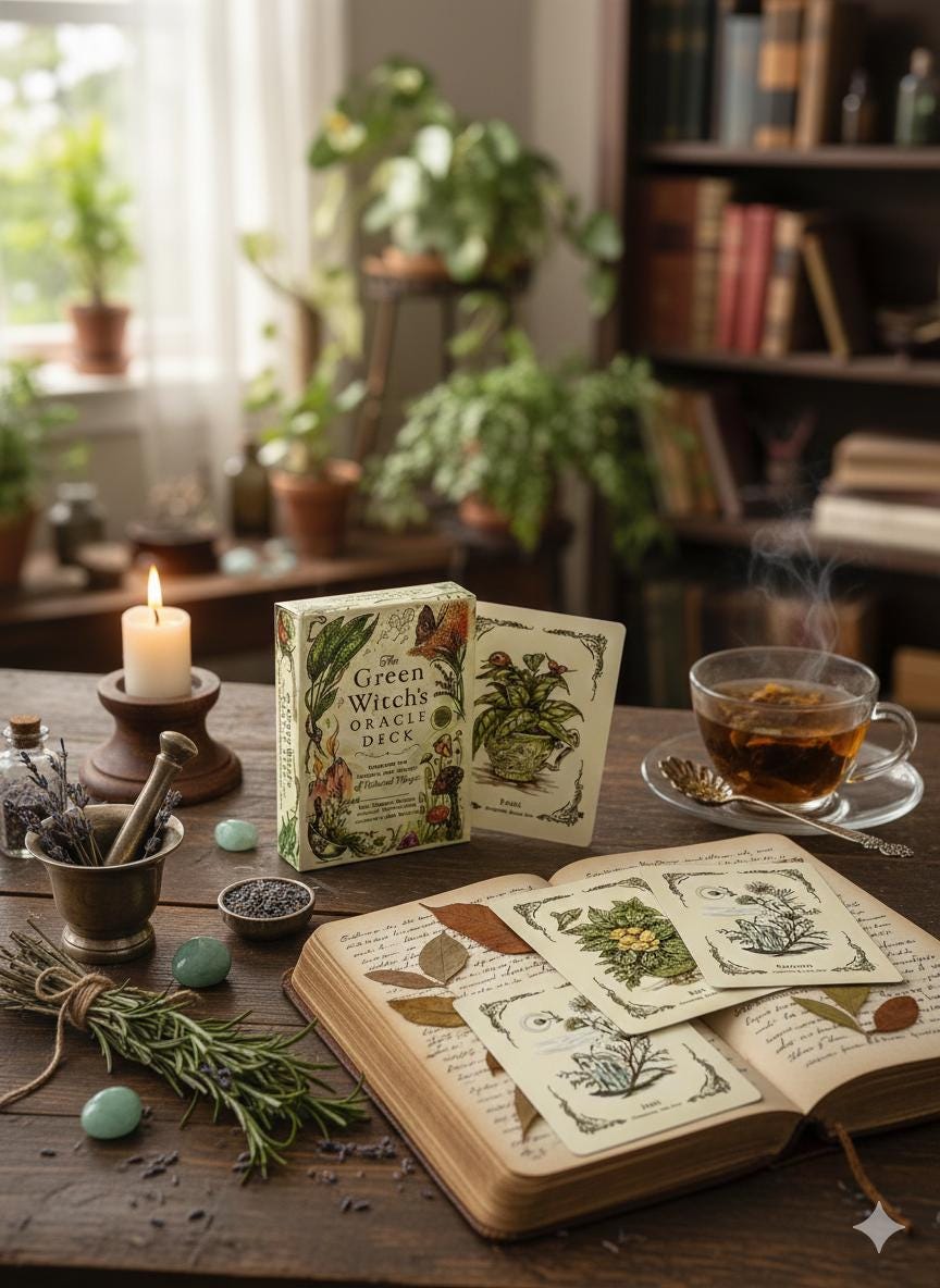 The Green Witch Oracle - Wisdom and Insight by Arin Murphy-hiscock ...