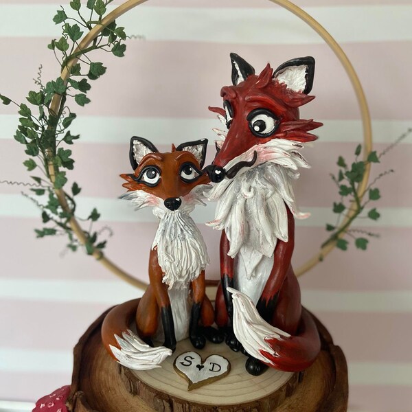 Fox Cake Topper - Etsy UK