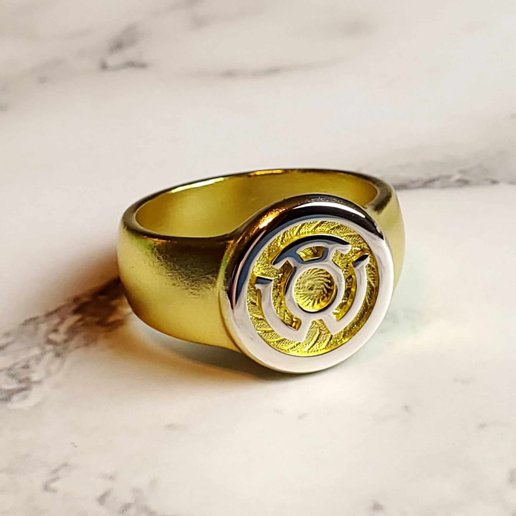 Yellow Lantern Ring Replica