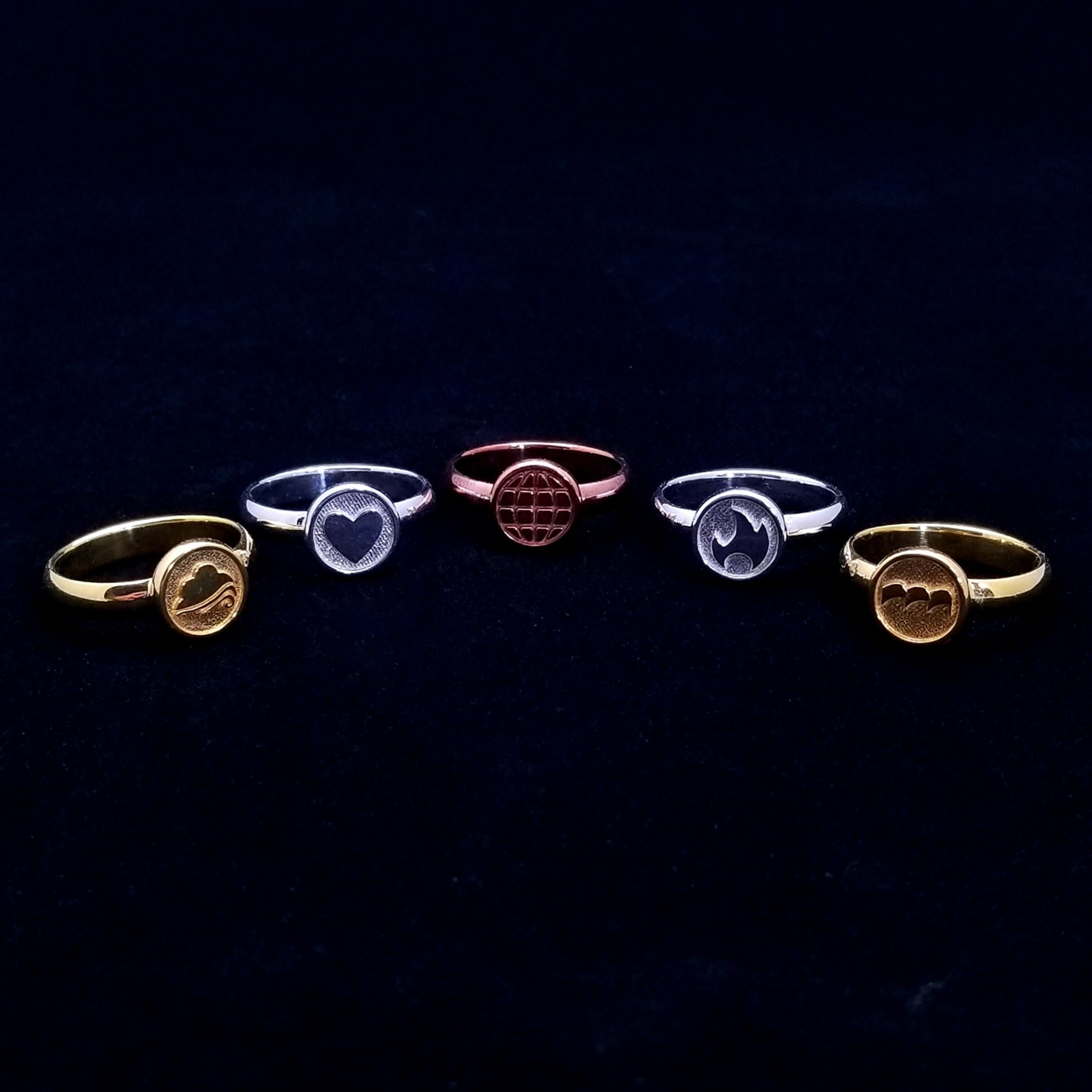 Planeteers Rings