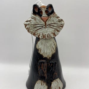 Pottery Animal Bells. Handmade Ceramic Wind Chime. Garden or Indoor ...