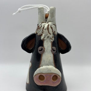Pottery Animal Bells. Handmade Ceramic Wind Chime. Garden or Indoor ...