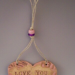 Ceramic Hearts. Pottery Love Notes. Valentine Loving Gift - Etsy