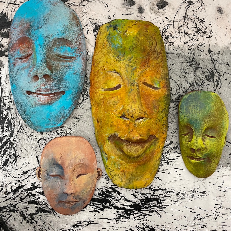 Ceramic Faces - Etsy