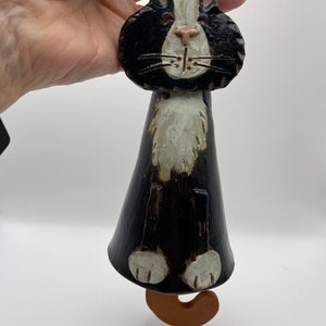 Pottery Animal Bells. Handmade Ceramic Wind Chime. Garden or Indoor ...
