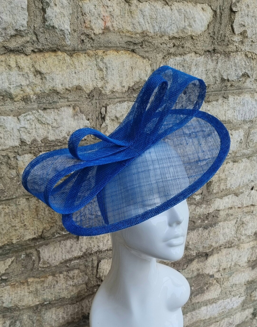 Royal Blue Wedding Hat Blue Fascinator Special Occasion Hat - Etsy