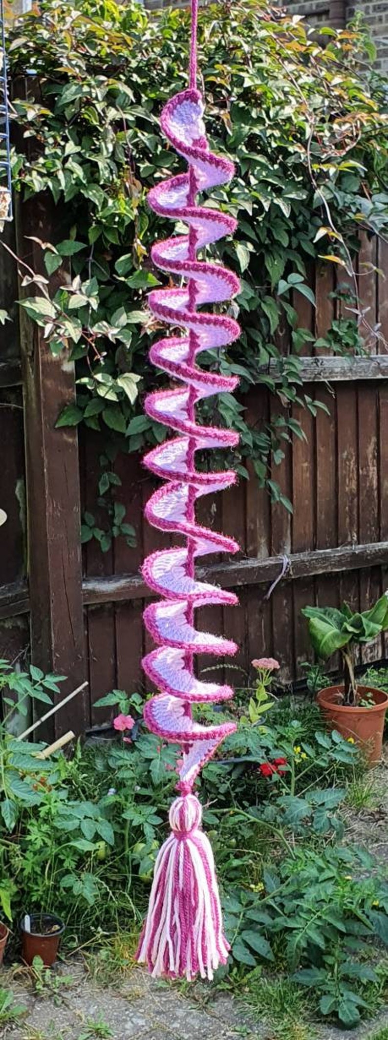 Crochet Windspinner Wind Spinners. Handmade Various Colours - Etsy