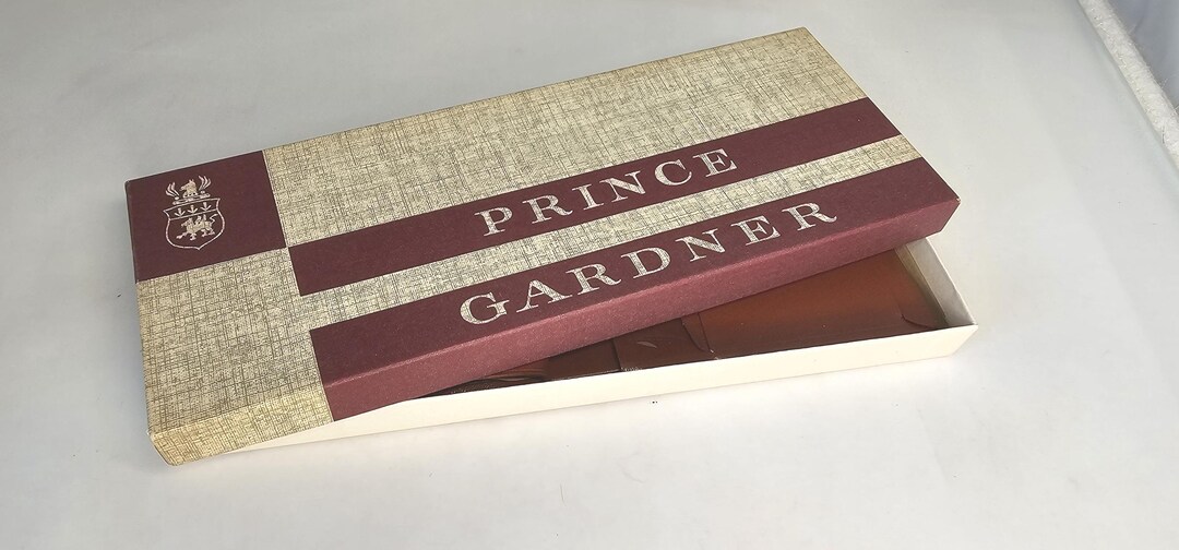 Vintage Retro Leather Men's Wallet Billfold Prince Gardner Lord Buxton ...