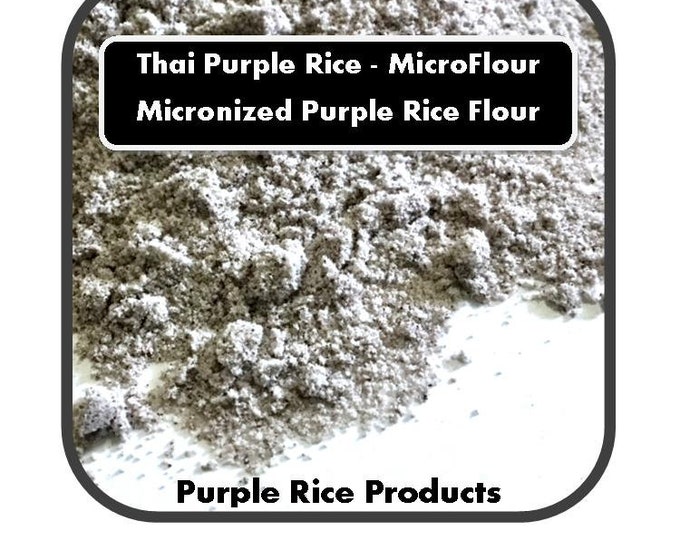 Micronized Purple Rice Flour - 1 LB - Etsy