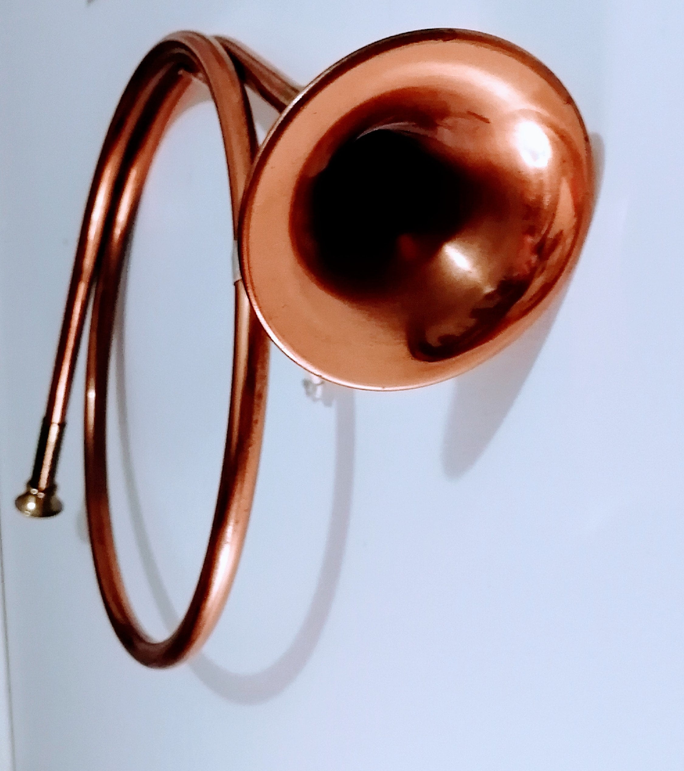 Vintage Copper and Brass Hunting Horn Sports Enjoyments Leisures ...