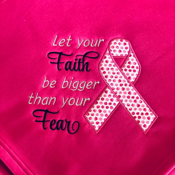 Breast Cancer Fleece - Etsy