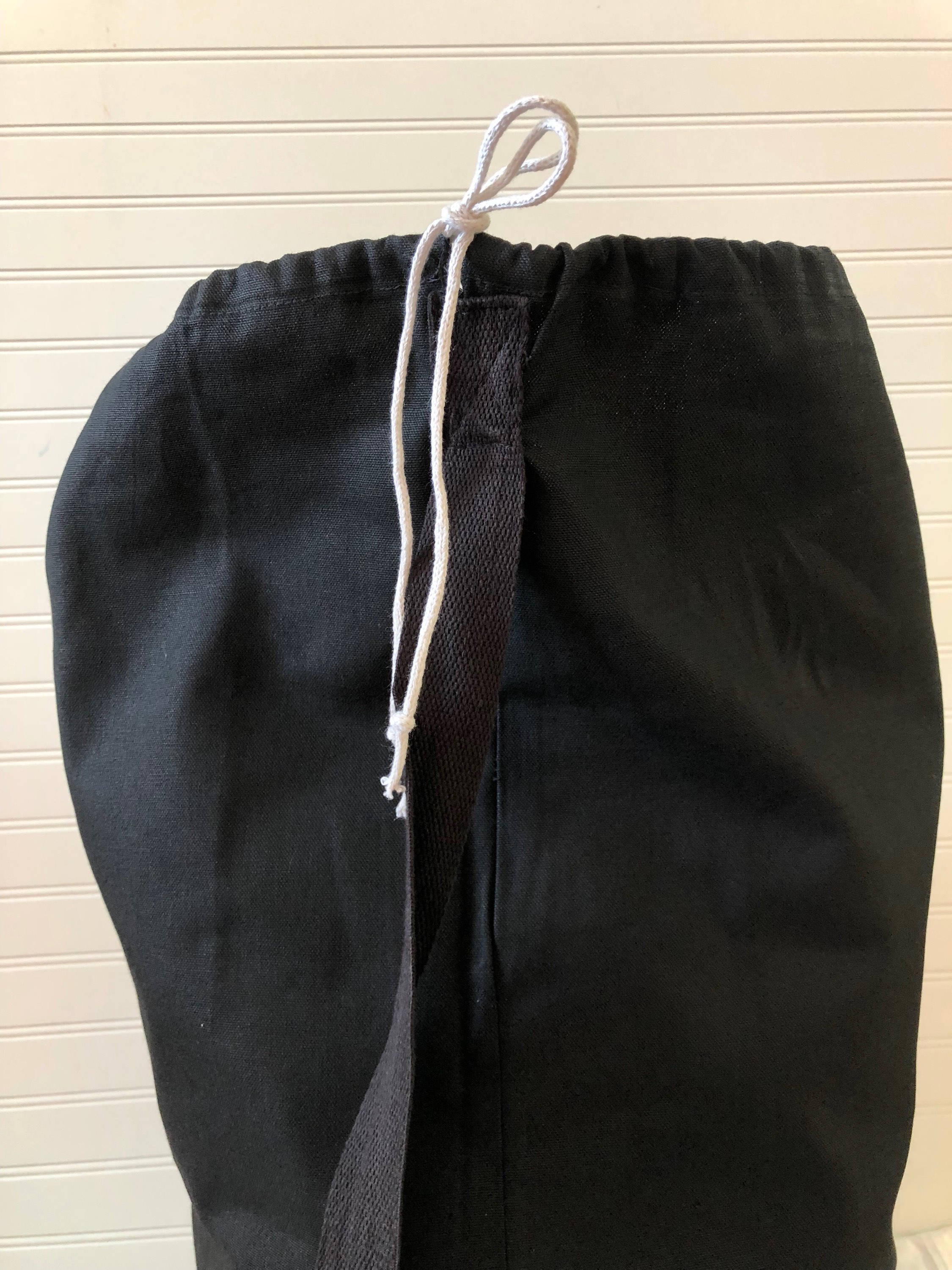 Heavy Duty Canvas Laundry Bag With Handle and Drawstring | Etsy